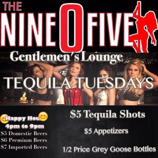 Tequila Tuesdays @ The 905 Lounge Lounge (Pickering)