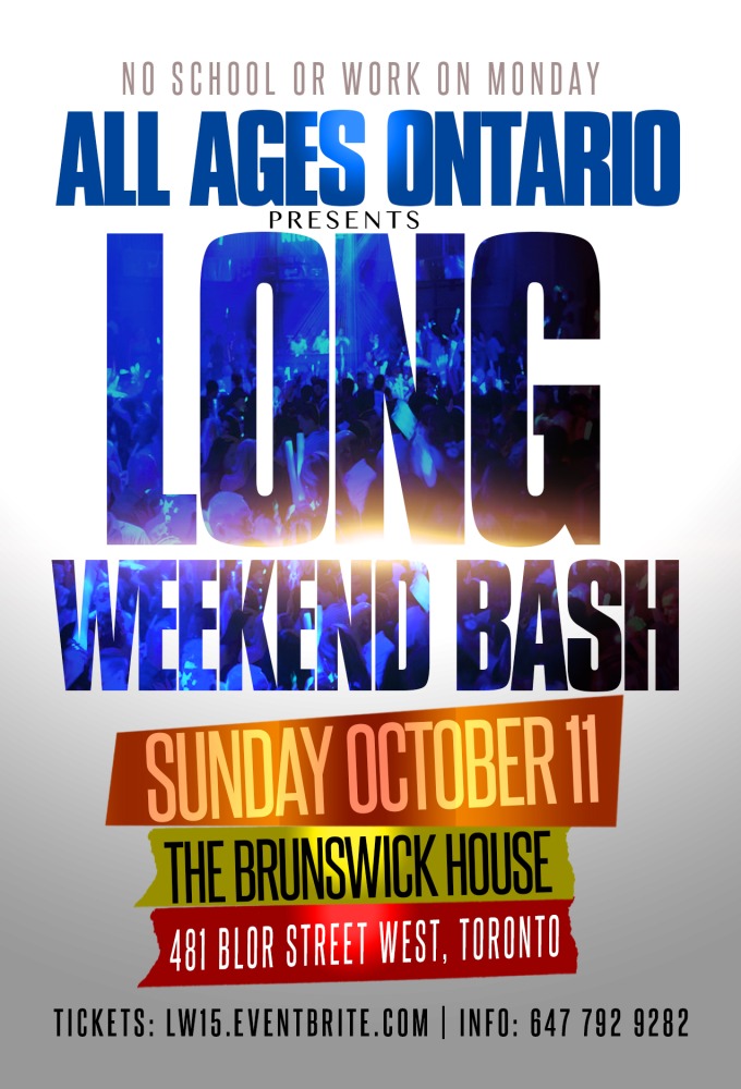 Long Weekend Bash@ The Brunswick House @ The Brunswick House Nightclub ...