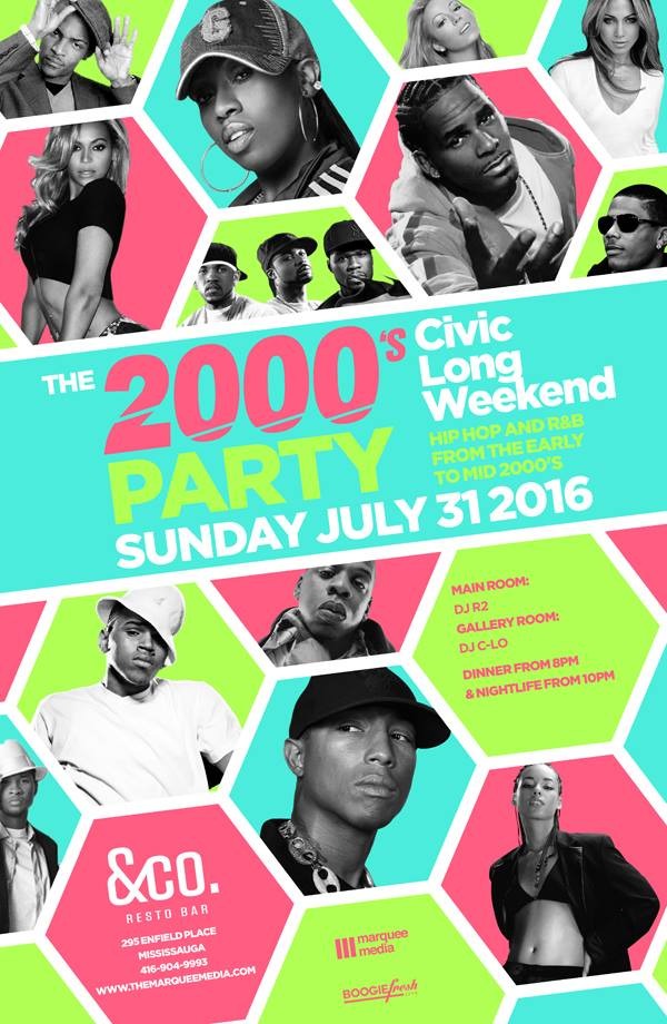 THE 2000's PARTY @ And Company (Mississauga)