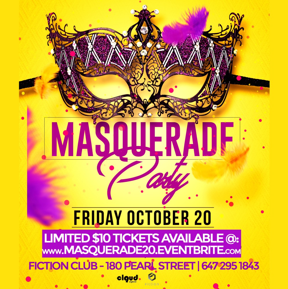 Masquerade Party @ Fiction (Toronto)