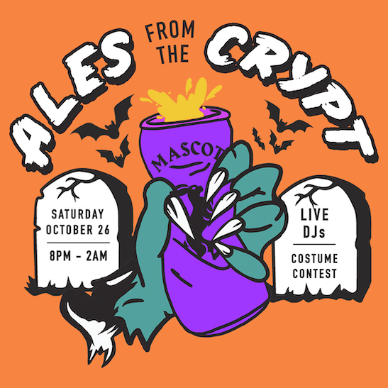 ALES from the CRYPT Halloween Video Dance Party @ Mascot Brewery ...